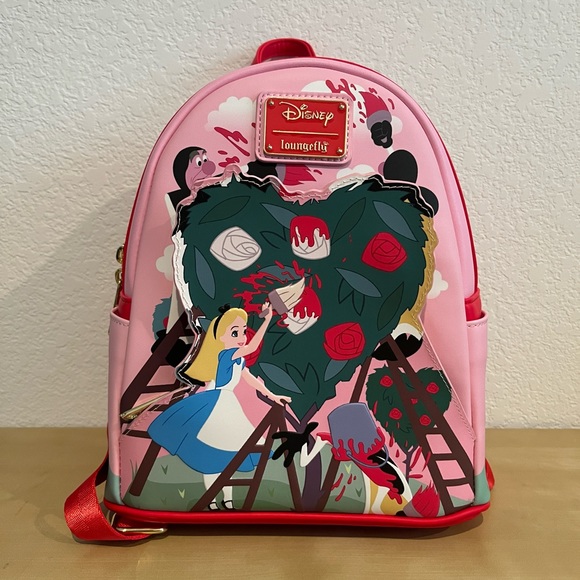 Loungefly | Bags | Loungefly Disney Alice In Wonderland Painting The ...